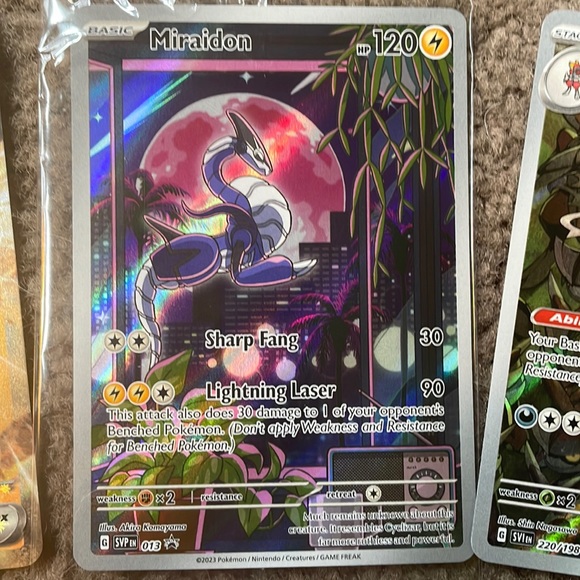 Pokemon | Toys | Authentic Scarlet And Violet Pokmon Bundle Promo Card ...